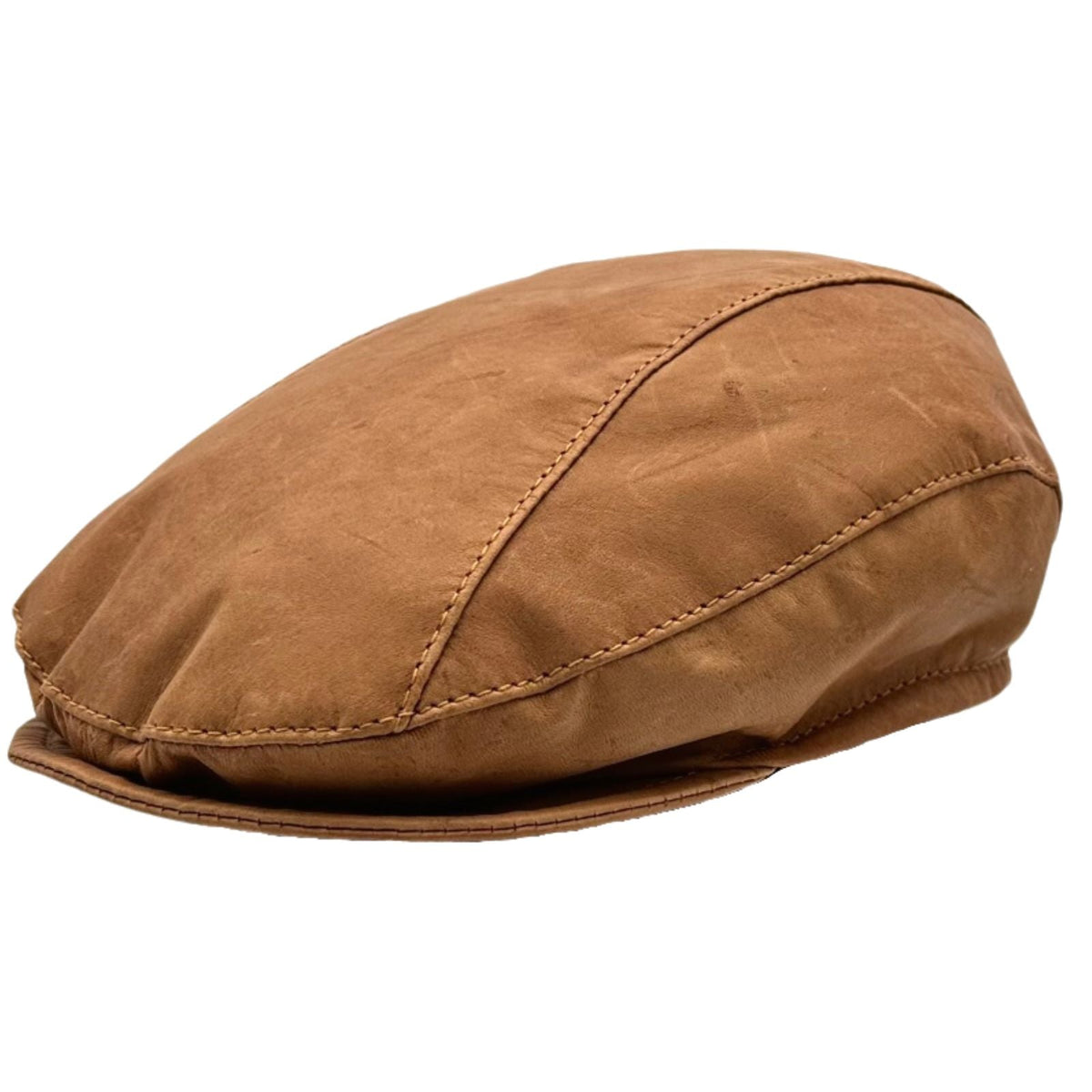 Jacaru - Flat Cap - Men's Kangaroo Leather Drivers Cap – Lake Leather