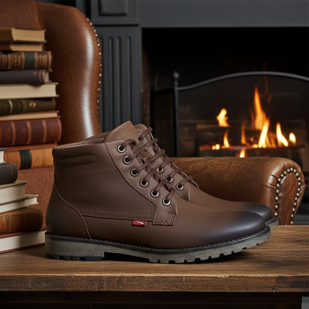 Ferracini - Lewis - Men’s Leather Lace Up Boot – Lake Leather